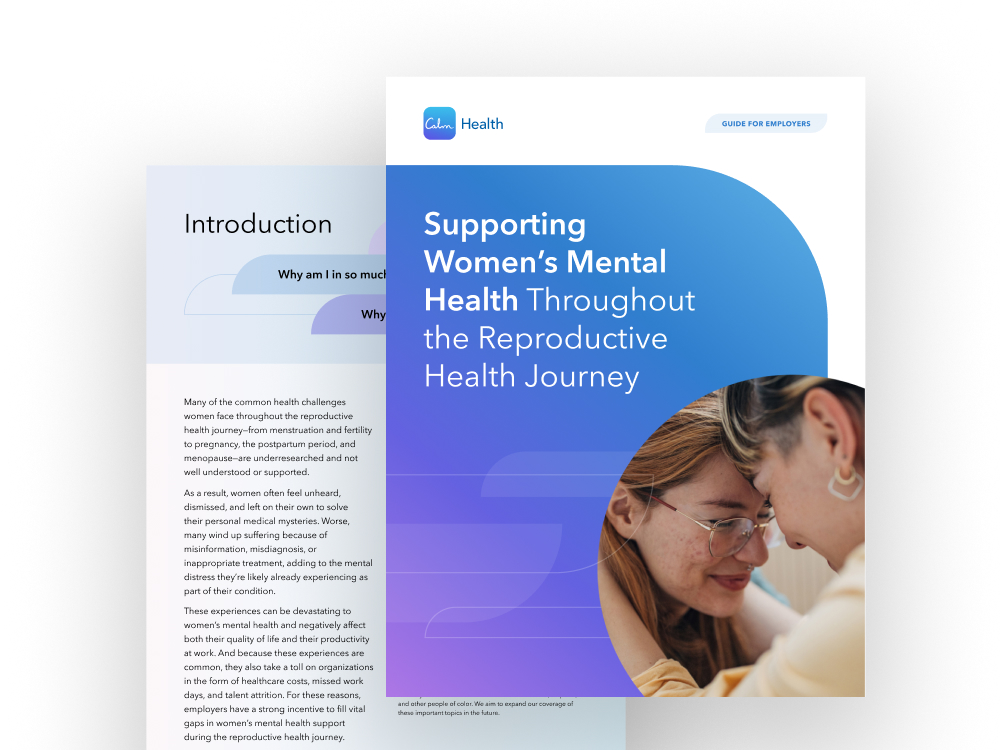 Supporting Women’s Mental Health Through Reproductive Stages