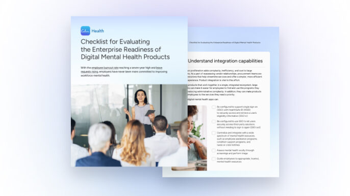 Checklist for Evaluating the Enterprise Readiness of Digital Mental ...